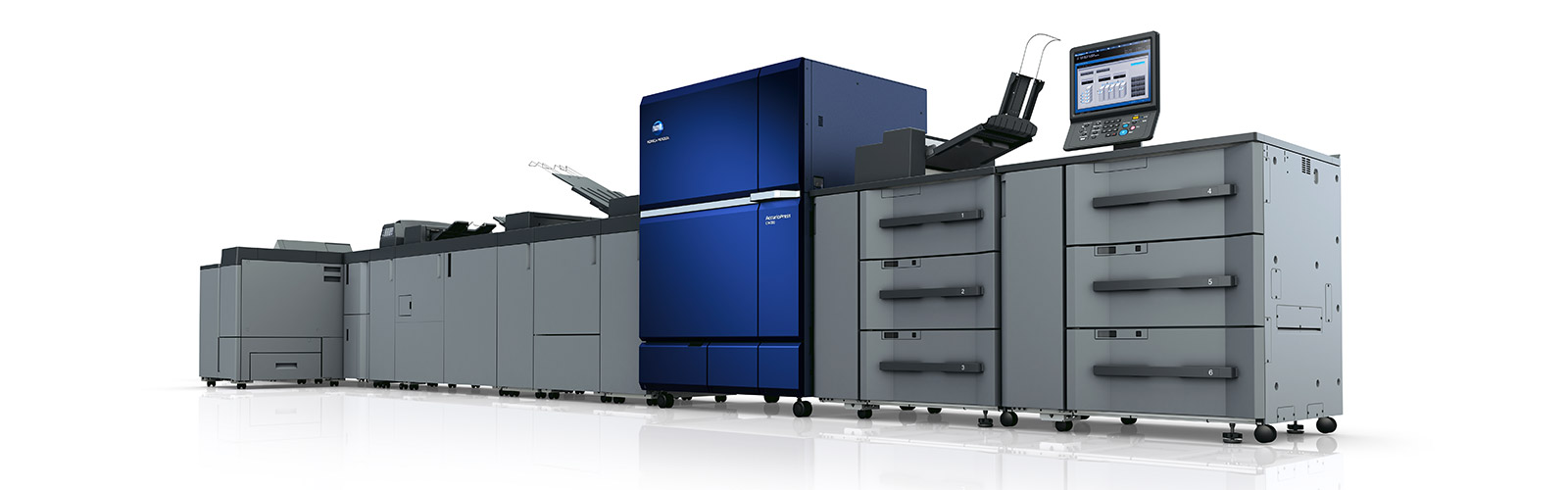 Cách thiết lập màu in chuẩn cho KONICA C14000